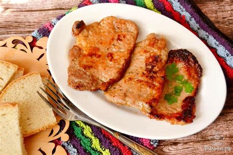 Свиные стейки с медом и горчицей | рецепт пошагово, фото, отзывы