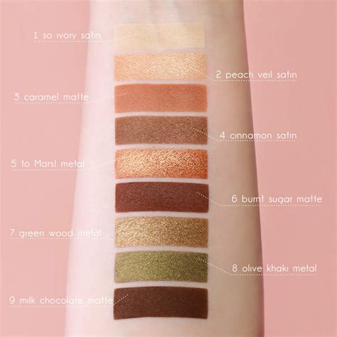 Relouis Paradiso Eyeshadows Palette - 03 Warm Palette 9 Colors – DiffLand
