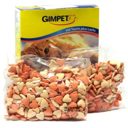 Gimpet Schnurries витамины для кошек с таурином и лососем (650 шт ...