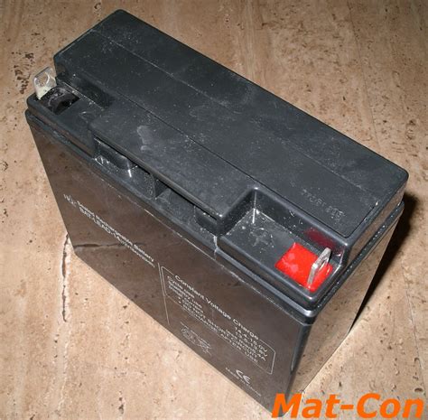sealed lead-acid battery accumulator AGM 12V 18Ah/19Ah