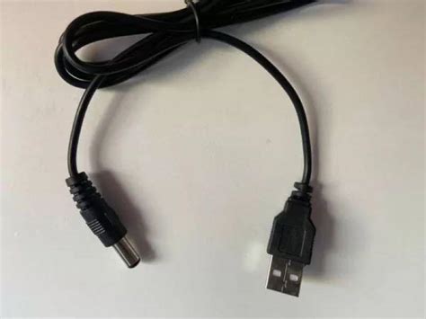 Кабель питания для роутера 5V от павербанка USB-DC / Шнур для вай - 60 ...