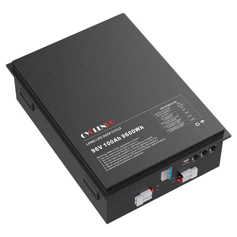 Cyclenpo new 96v 100ah lithium battery