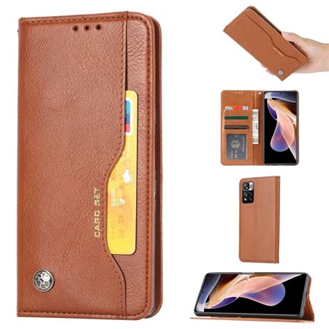 Чехол- книжка Knead Skin Texture на Xiaomi Redmi Note 12 Pro 4G/11 Pro ...