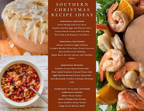 A Southern Christmas Dinner Menu & Southern Christmas Recipe Ideas ...