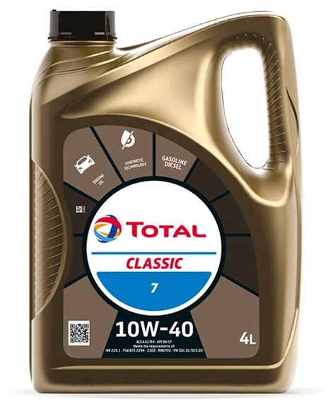 TOTAL CLASSIC 10W-40 4L - Lubricant Store