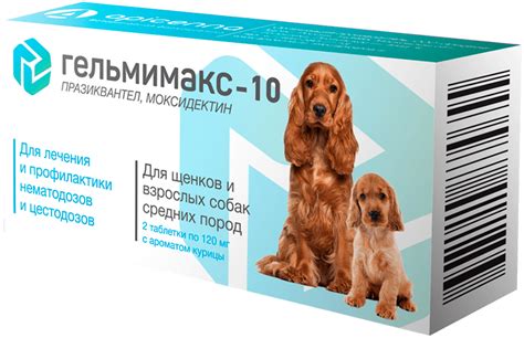 Гельмимакс для собак: показания и инструкция по применению, отзывы, цена