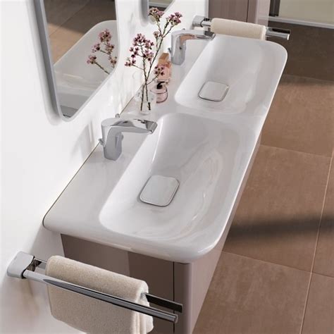 GEBERIT myDay 135430600 Раковина двойная, подвесная 1300*480 мм, в ...