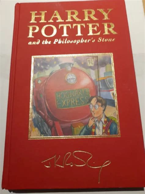 HARRY POTTER AND the Philosopher's Stone DELUXE Signature EDITION Gold ...