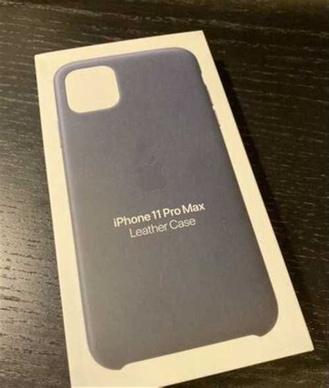 Оригинальный Apple iPhone 11 Pro Max кожаный чехол | Festima.Ru ...