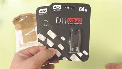 САМЫЕ БЫСТРЫЕ ФЛЭШКИ! LD D11 USB 3.0 64 Гб Посылка из Китая ...