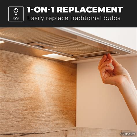 G9 LED Lamp - 3W 300lm - 6500K - 230V - Replaces 30 watts