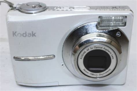 Kodak EasyShare C613 6.2MP Digital Camera - Pearl white for sale online ...