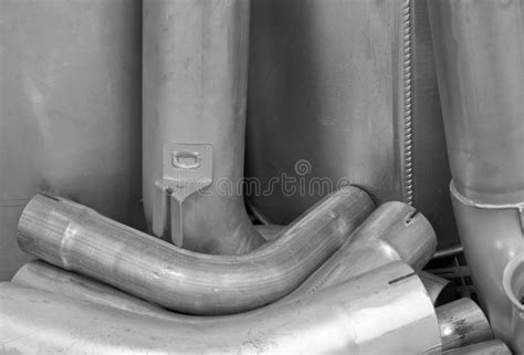 Exhaust pipes stock image. Image of automobile, engine - 23791999