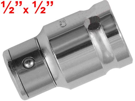 Переходник c квадрата 1/2″ на шестигранную биту 10мм купить в E-1
