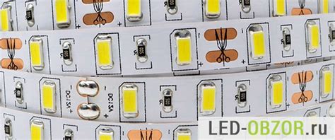 Характеристики светодиода LED SMD 5630, параметры