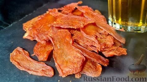 Рецепт: Джерки из курицы (мясные чипсы) на RussianFood.com