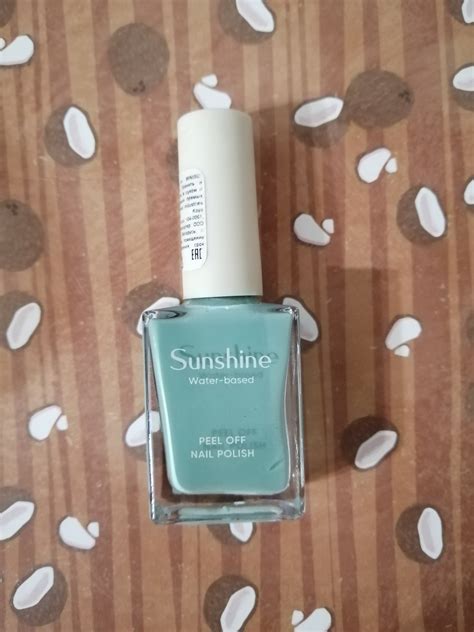 Лак для ногтей Miniso Sunshine water-based | отзывы