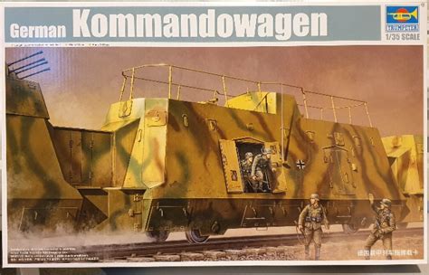 Trumpeter 01510 German Kommandowagen 1/35 - Dutchmodelshop.nl