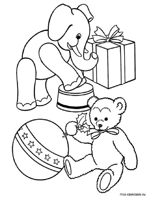 Раскраски для детей 5-6 лет - распечатать в формате А4