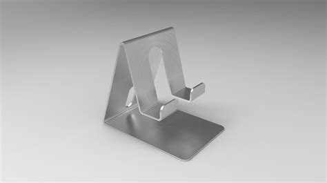 Sheet Metal Phone Holder (With images)