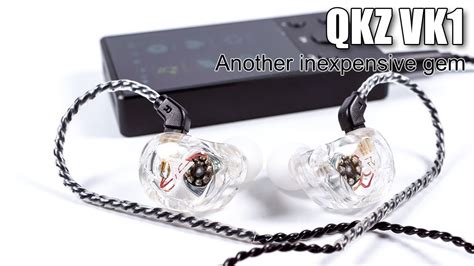 QKZ VK1 good inexpensive IEMs review - YouTube
