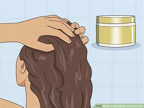 3 Ways to Straighten Permed Hair - wikiHow