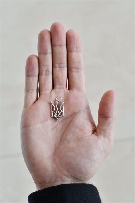 Срібний кулон тризуб - Dadiverin Jewelry