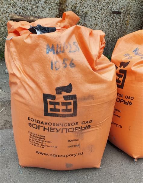Мертель шамотный: инструкция по применению огнеупорной глины