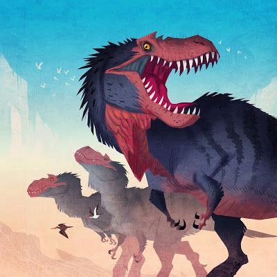 JOHAN EGERKRANS: DINOSAURS!! | Dinosaur illustration, Prehistoric ...