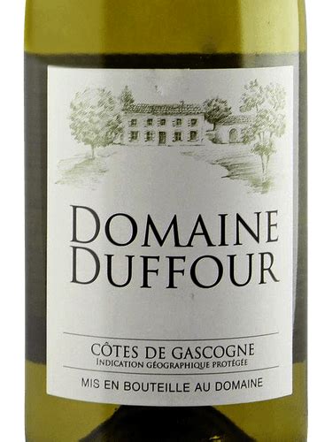 Domaine Duffour Côtes de Gascogne Blanc | Vivino US