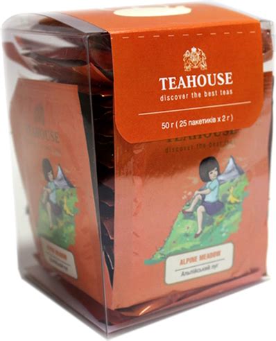 Чай пакетований Teahouse Альпійський луг 2 г х 25 шт. (4820209840025 ...