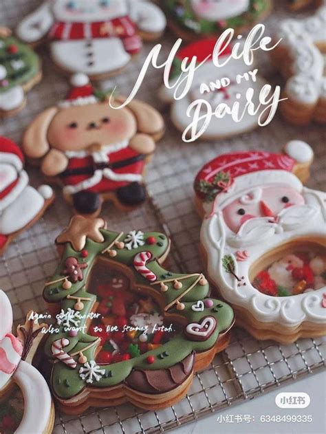 Frosted Cookies | 食用アート, クリスマス アイシング, クリスマス アイシングクッキー