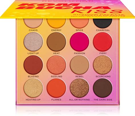 Makeup Revolution Hot Shot Kombucha палитра сенки за очи | notino.bg