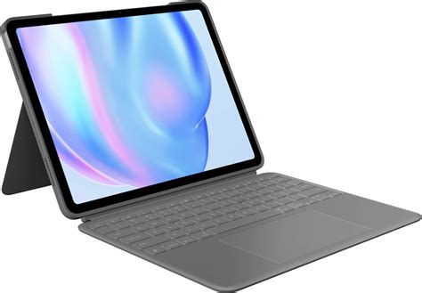 Logitech Combo Touch for iPad Air 13” with Detachable Backlit Keyboard ...