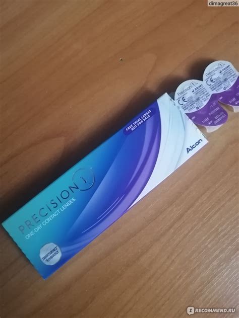 Контактные линзы Alcon Precision1 - «Отличные линзы на каждый день ...
