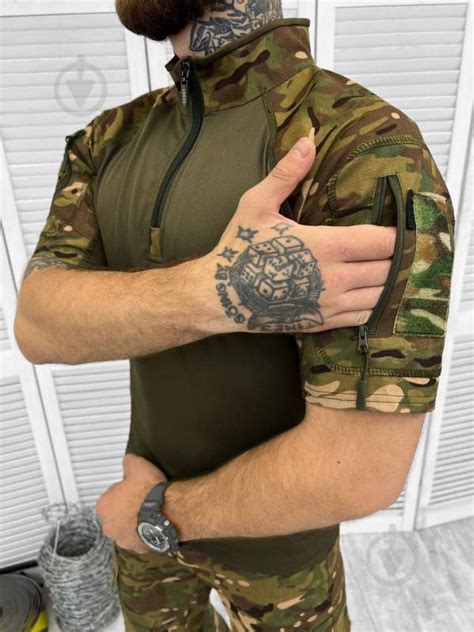 ᐉ Рубашка LOGOS-Tac Тактическая с коротким рукавом р.XL мультикам ...