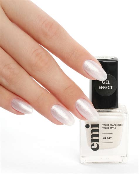 EMI Лак для ногтей, ультрастойкий Gel Effect Светский лоск №160 ...