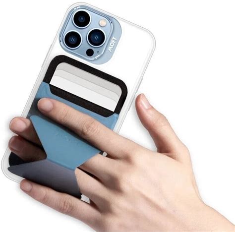 Магнитная подставка-кошелёк Moft Snap-On MagSafe для iPhone 12 и 13 ...