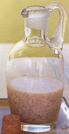 Рецепт: Масляная заправка с маком на RussianFood.com
