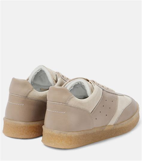 MM6 Maison Margiela Leather sneakers MM6 Maison Margiela