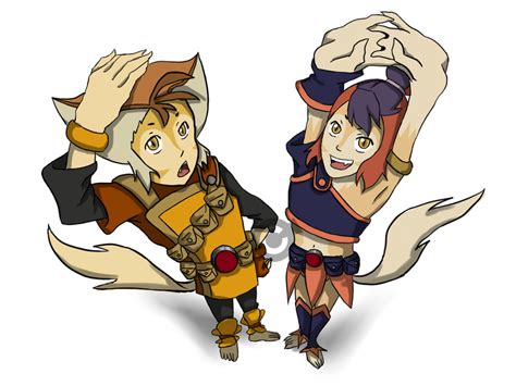 Kit and Kat by Mhyin on DeviantArt