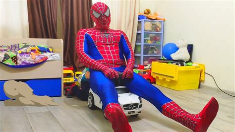Spider-Man and Yarik play toys. Video for kids. Человек Паук и Ярик ...