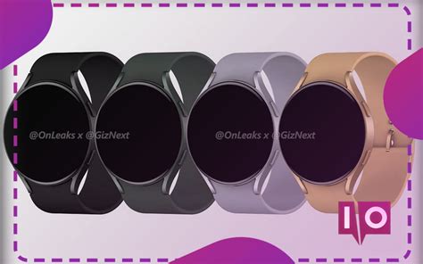 Galaxy Watch Active 4: Samsung connected watch design revealed - Moyens I/O