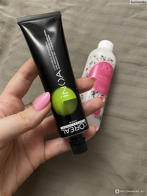 Краска для волос L'Oreal Professionnel INOA - «Дорогая краска из проф ...