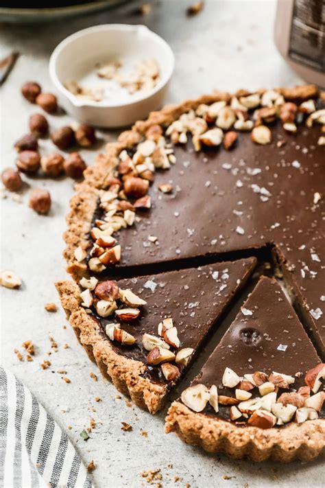 Chocolate Hazelnut Tart - Cooking for Keeps