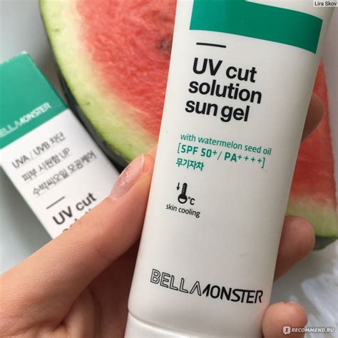 Солнцезащитный гель BellaMonster UV cut solution sun gel - «Наверное, с ...