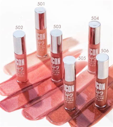 Блеск для губ LUXVISAGE С эффектом объема ICON LIPS GLOSSY VOLUME ...
