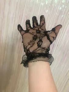 Перчатки женские кружевные, черные, для вождения | AliExpress