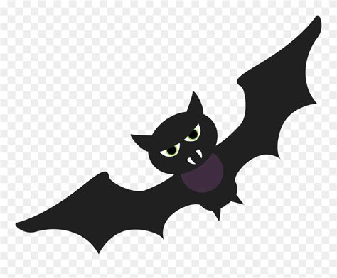 Летучая Мышь На Хэллоуин Clipart (#5230584) - PinClipart
