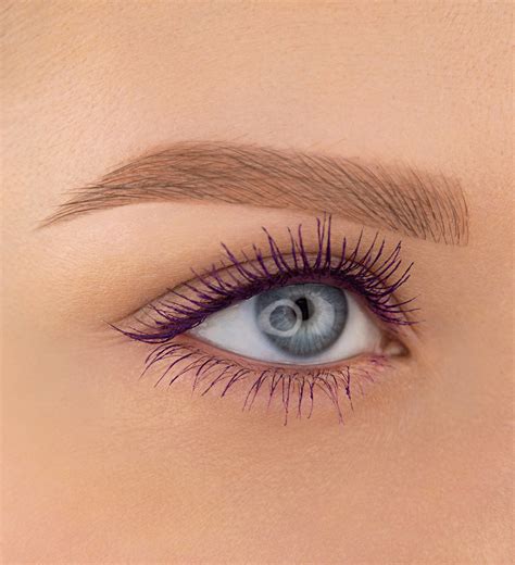 ФИОЛЕТОВАЯ ТУШЬ ДЛЯ РЕСНИЦ PERFECT COLOR ВЕЕР ПЫШНЫХ РЕСНИЦ - Люкс Визаж